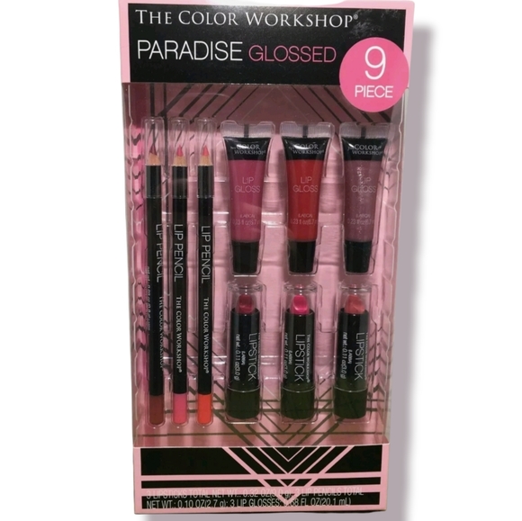 The Color Workshop | Makeup | Nwt The Color Workshop 9 Piece Lip Set ...